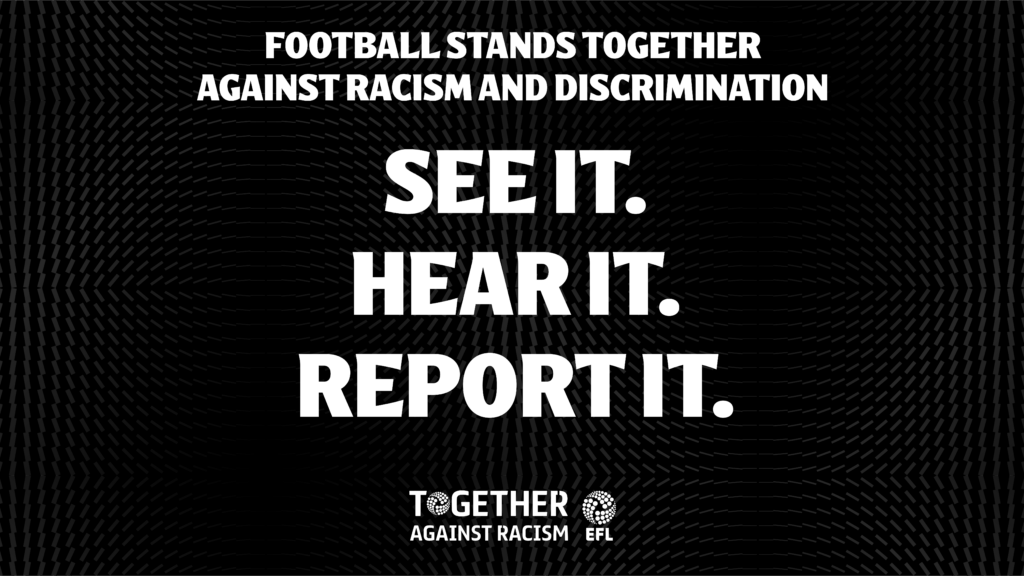 Mariners back the EFL’s Together Against Racism campaign - Grimsby Town ...