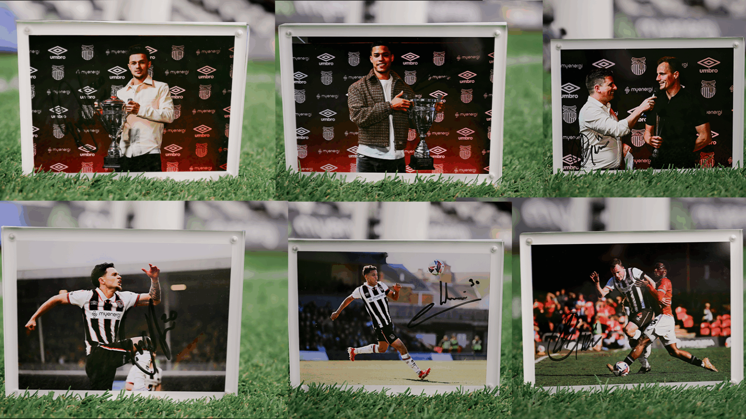 Silent Auction - signed double-sided frames of our Award Winners ...