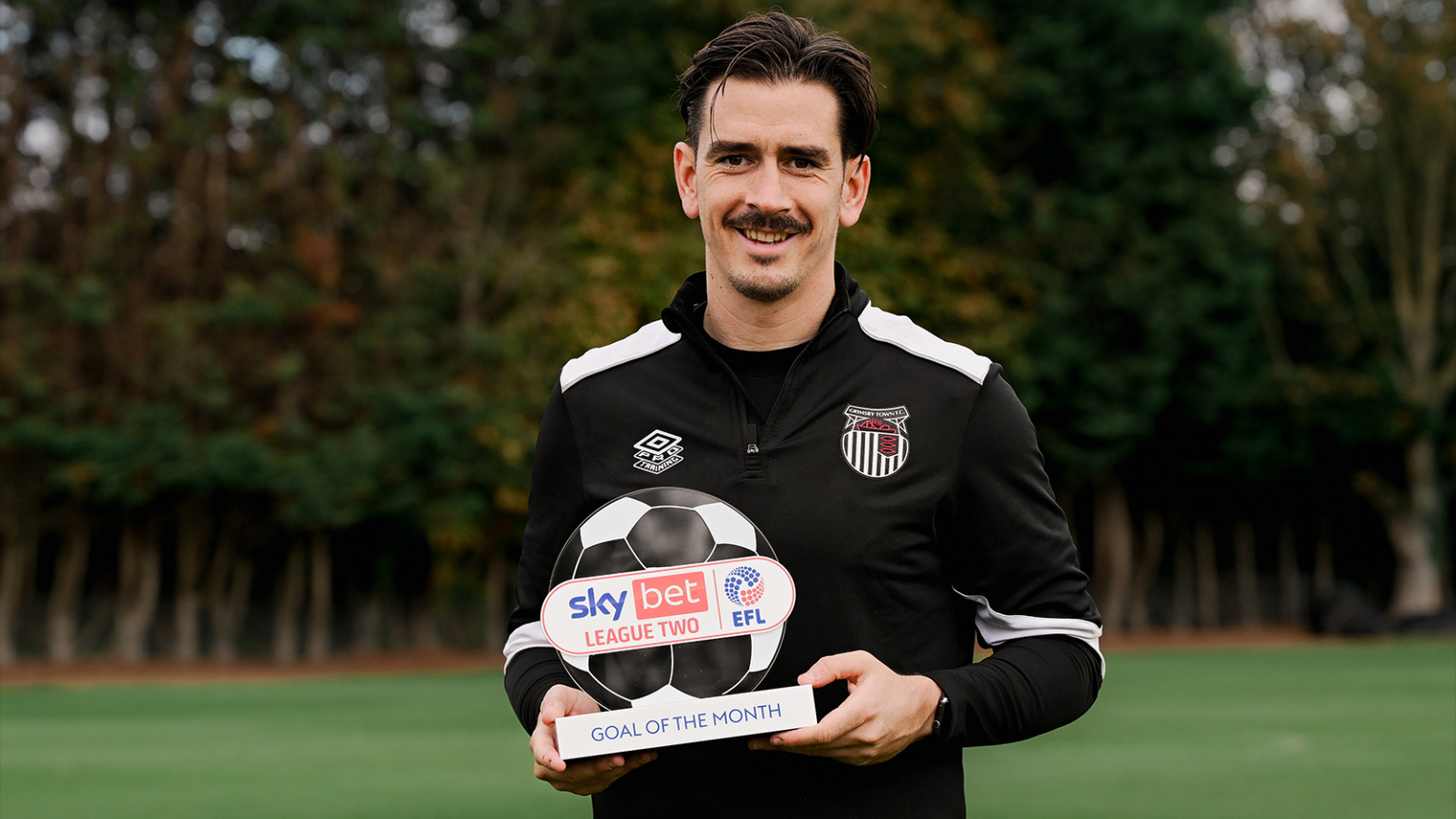 Jamie Walker wins Sky Bet Goal of the Month for September - Grimsby Town Football Club