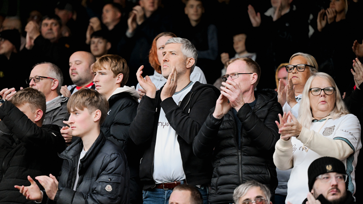 Minute's applause for John Newman - Grimsby Town Football Club
