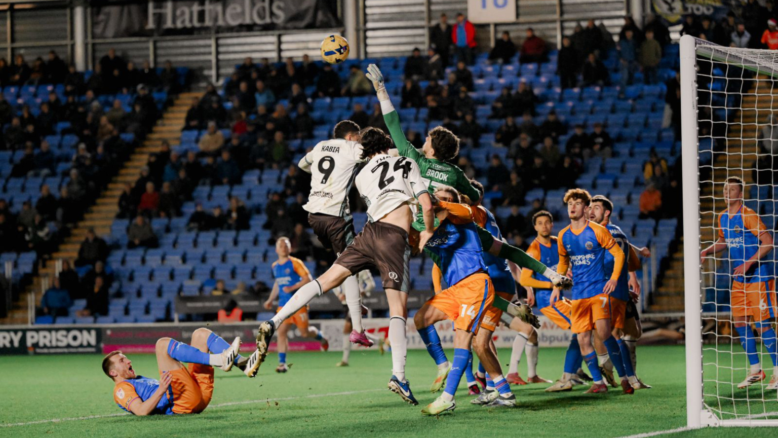 Mariners held to draw away at Shrewsbury Town - Grimsby Town Football Club